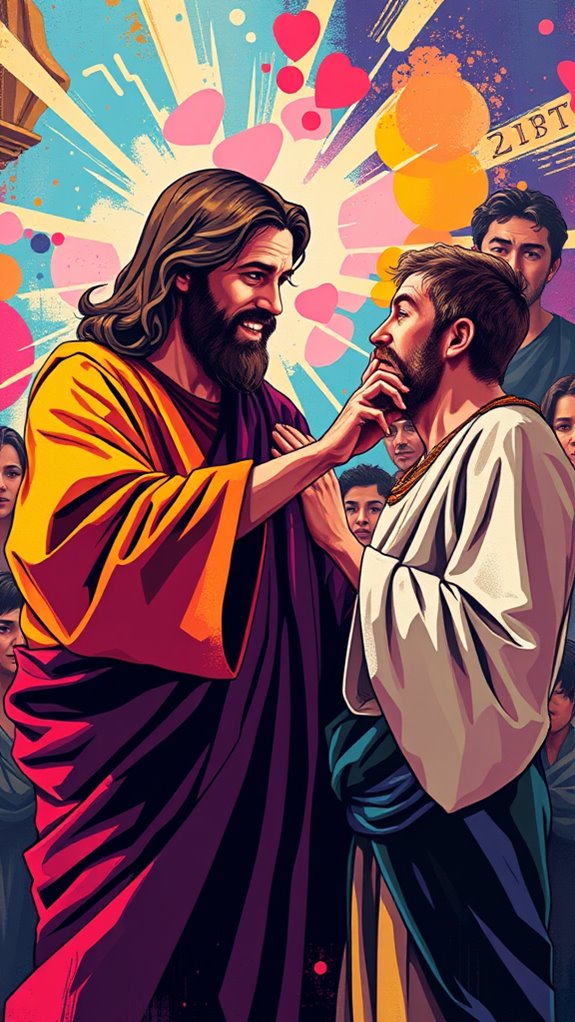 12 Stunning Paintings of Jesus Healing the Blind Man - Encouraging ...